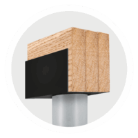 Lally Lock Column - Portland Stone Ware CO.