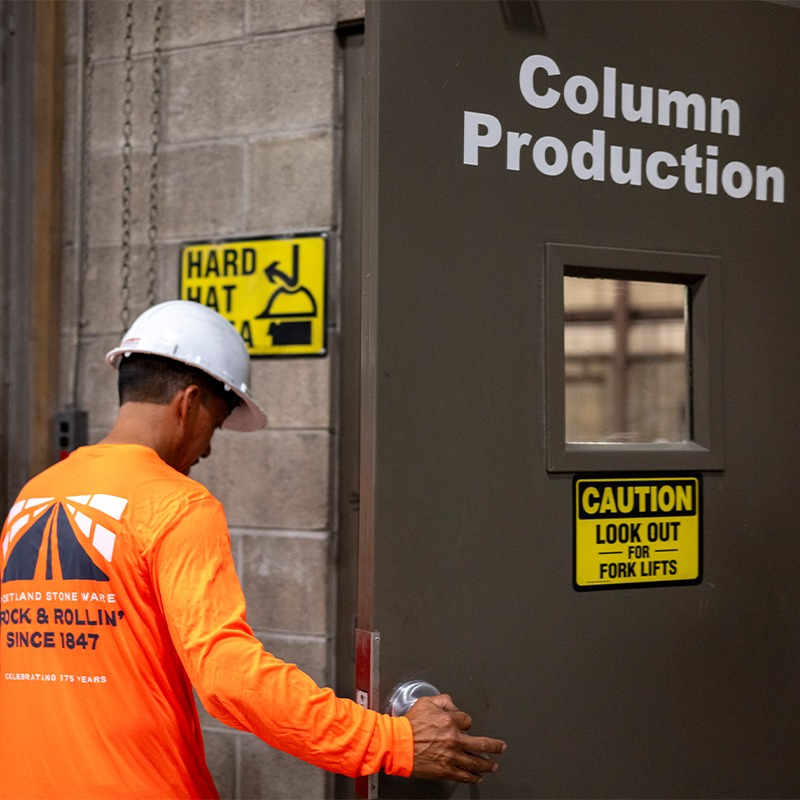 Column Testing - Portland Stone Ware CO.